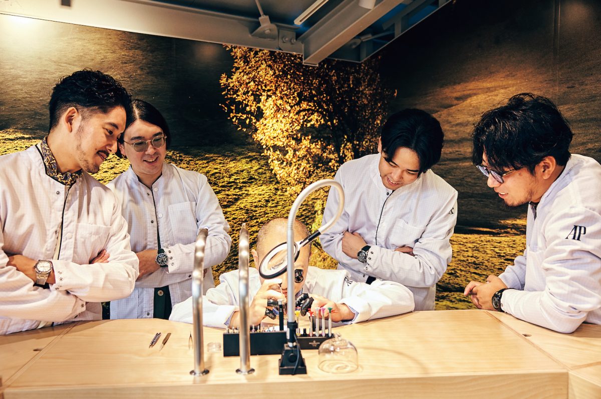 オーデマ ピゲ、世界初の体験型施設「AP LAB Tokyo」にWONKが潜入 | GOETHE