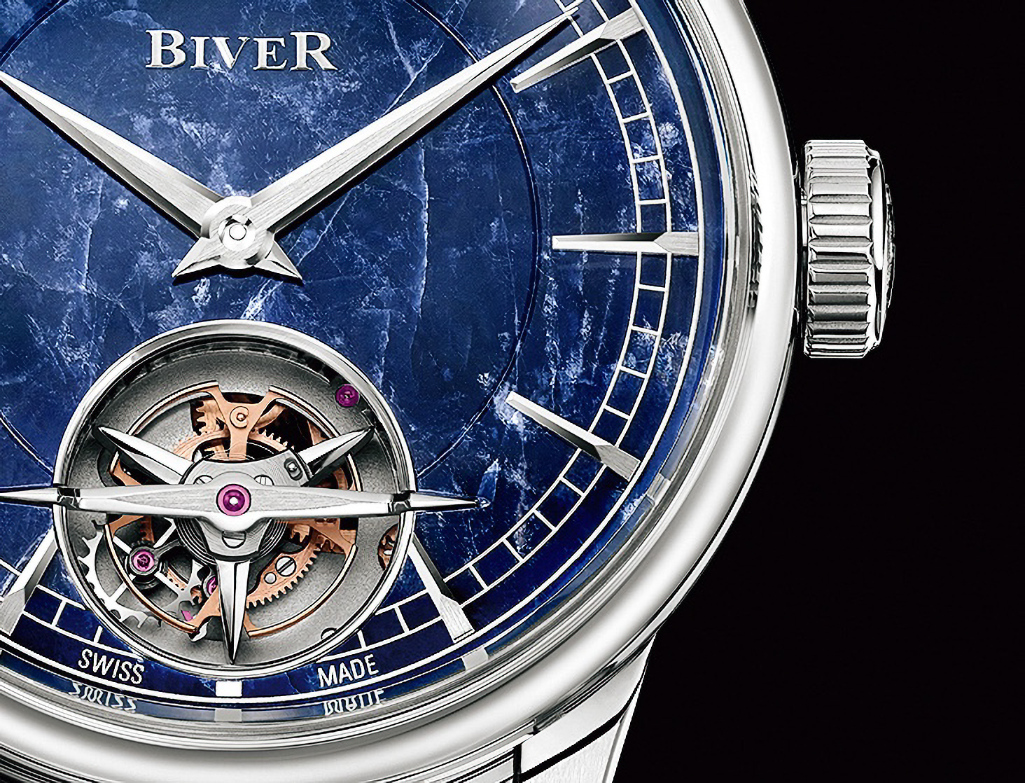 ”時計界の生ける伝説”ビバーの新ブランド「JC BIVER」のトゥールビヨン | GOETHE