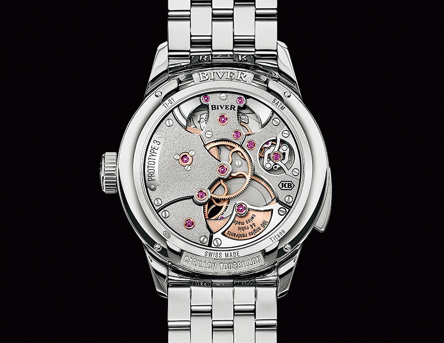 ”時計界の生ける伝説”ビバーの新ブランド「JC BIVER」のトゥールビヨン | GOETHE