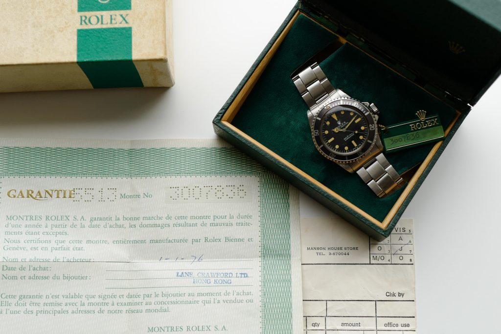 ヴィンテージロレックスの狙い目。マットダイヤルの「サブマリーナー Ref.5513」 | GOETHE