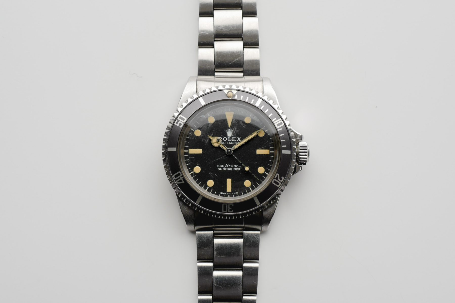 ヴィンテージロレックスの狙い目。マットダイヤルの「サブマリーナー Ref.5513」 | GOETHE