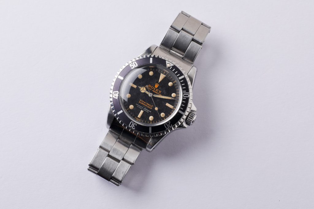 ロレックスのヴィンテージ「サブマリーナー Ref.5512」は、“アンダーバー”の有無で希少性が変わる | GOETHE