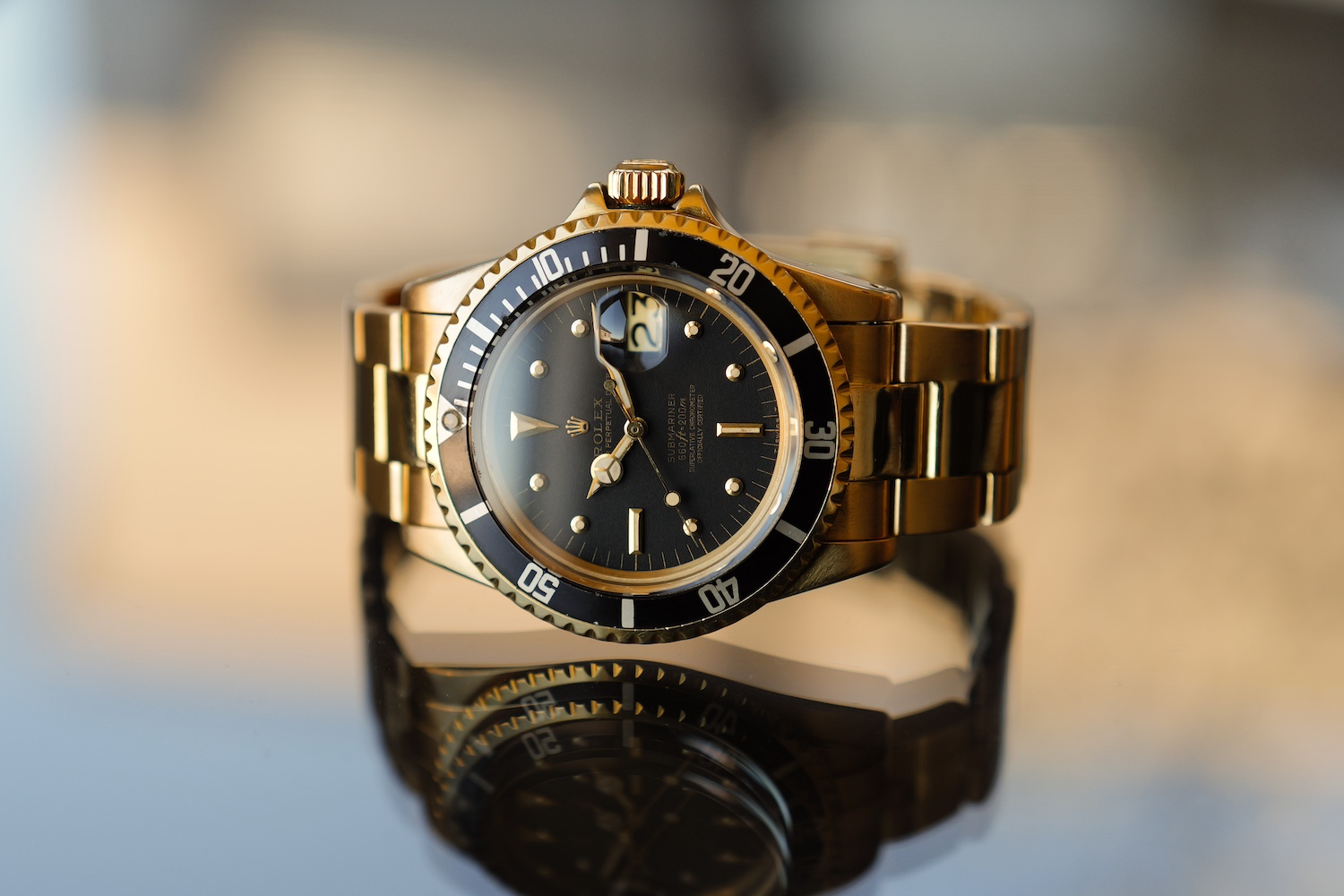 価格高騰。ロレックス「サブマリーナー デイト Ref.1680/8」のゴールドモデルに出合ったら即購入を | GOETHE