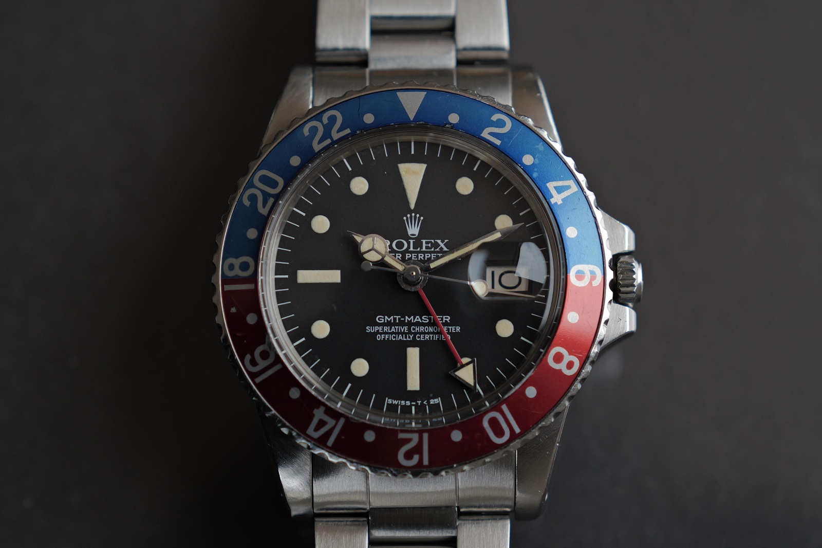 1977年製ロレックス「GMTマスター」“ラジアルダイヤル”を知ってる？ | GOETHE