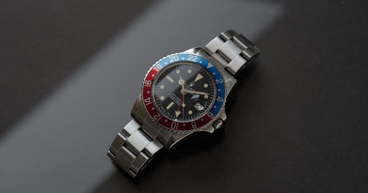 1977年製ロレックス「GMTマスター」“ラジアルダイヤル”を知ってる？ | GOETHE